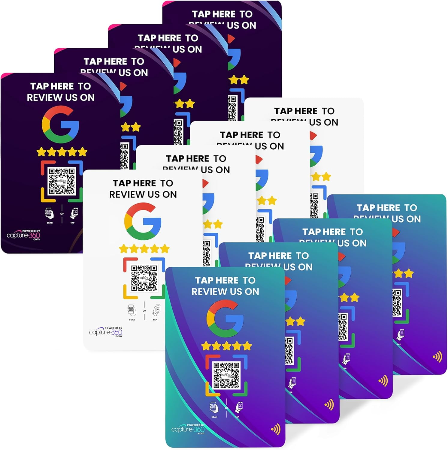 NFC Tap Cards, Google Review Cards, Business Review Cards, Boost SEO ...