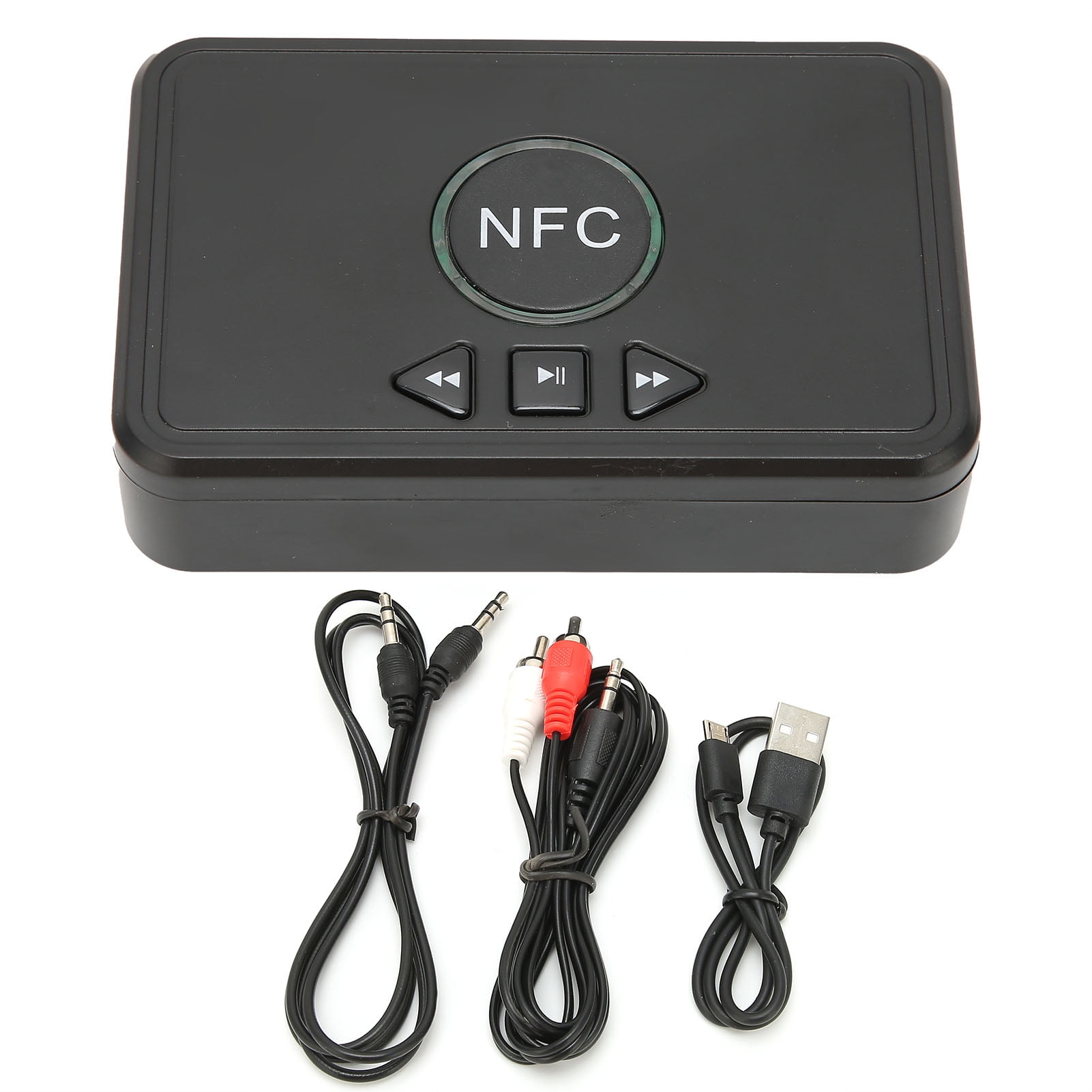 NFC Wireless Receiver Car Vintage AUX Interface Audio Adapter for All ...