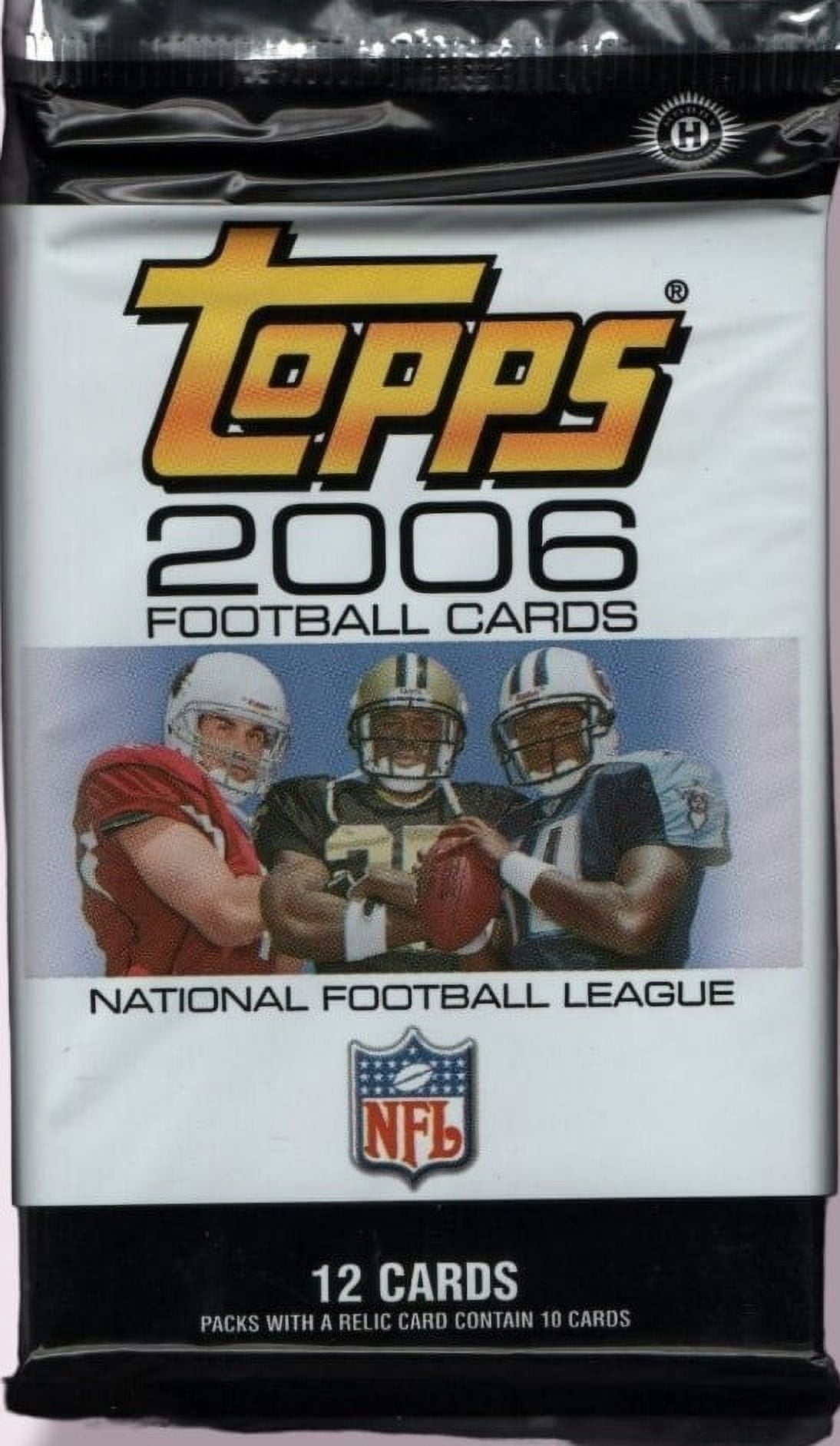 NFL 2006 Football Trading Card RETAIL Pack (12 Cards Per Pack ...