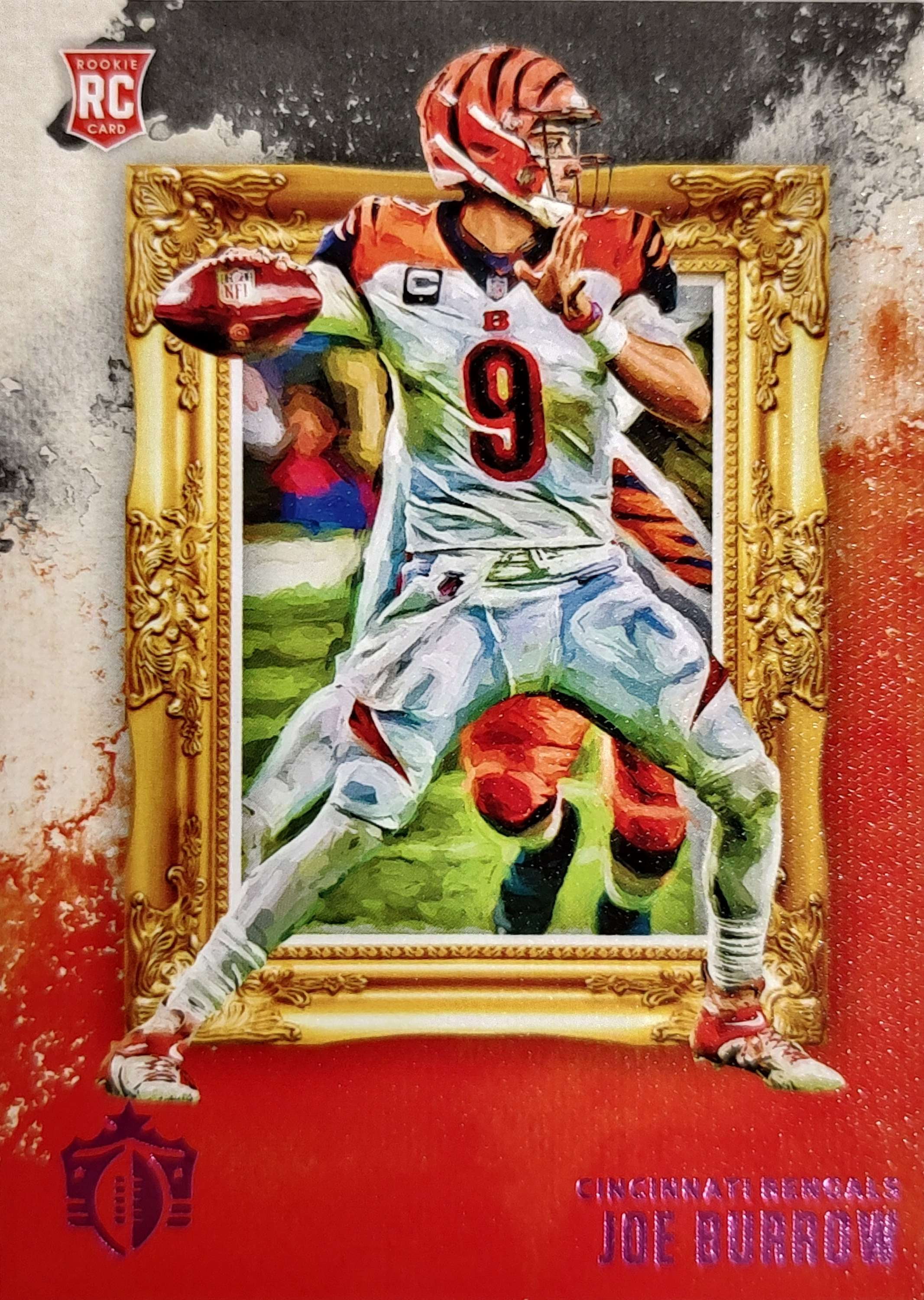 NFL 2020 Chronicles Gridiron Kings Joe Burrow Pink Trading Card GK-1 ...