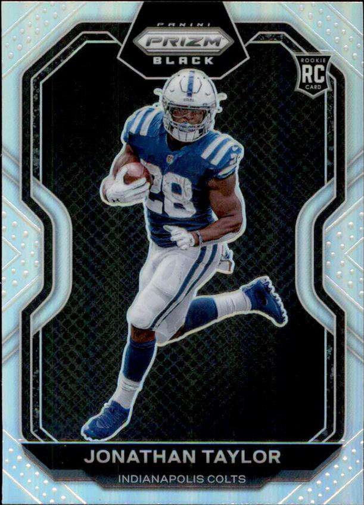 NFL 2020 Panini Chronicles Prizm Black Football Jonathan Taylor Trading ...