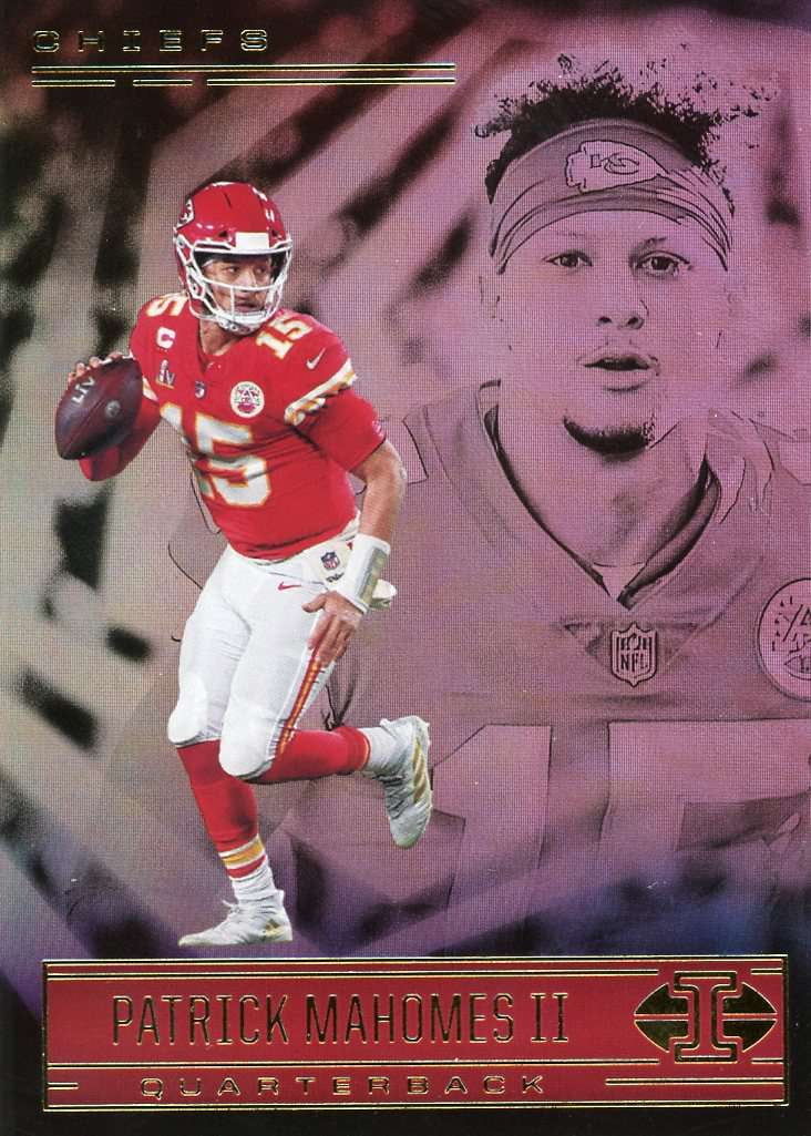 NFL 2021 Panini Illusions Gold Patrick Mahomes Trading Card #24 ...