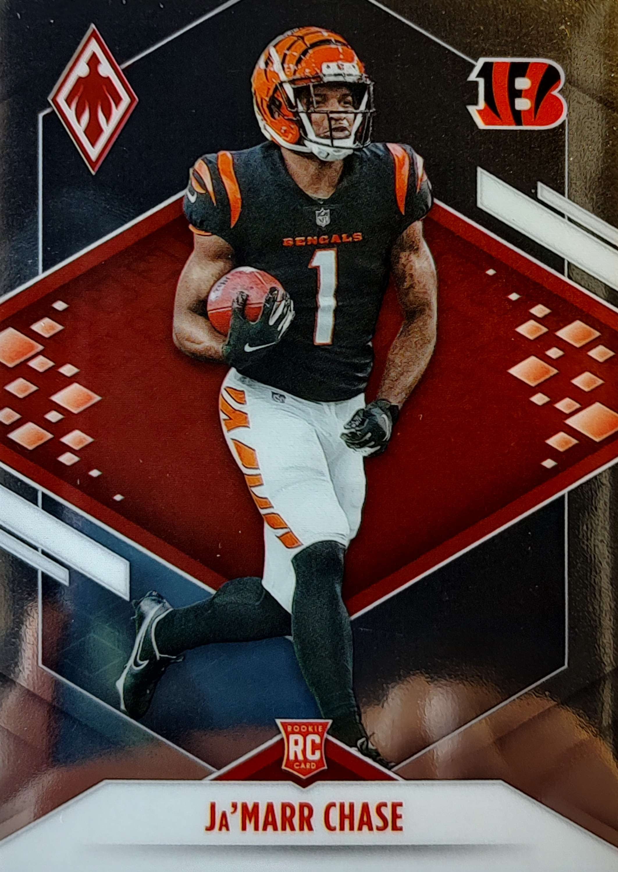 NFL 2021 Panini Phoenix Football Ja'Marr Chase Trading Card #105 ...