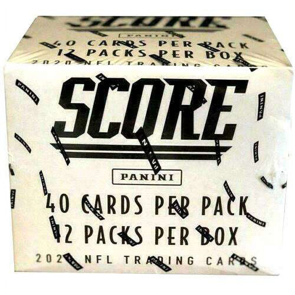 NFL 2021 Score Football Trading Card CELLO Box (12 Packs) - Walmart.com