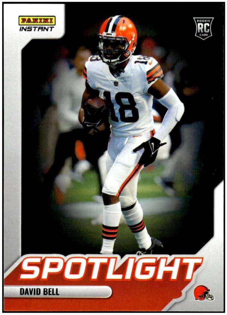 NFL 2022 Instant Football Spotlight Rookies David Bell Trading Card #30 ...
