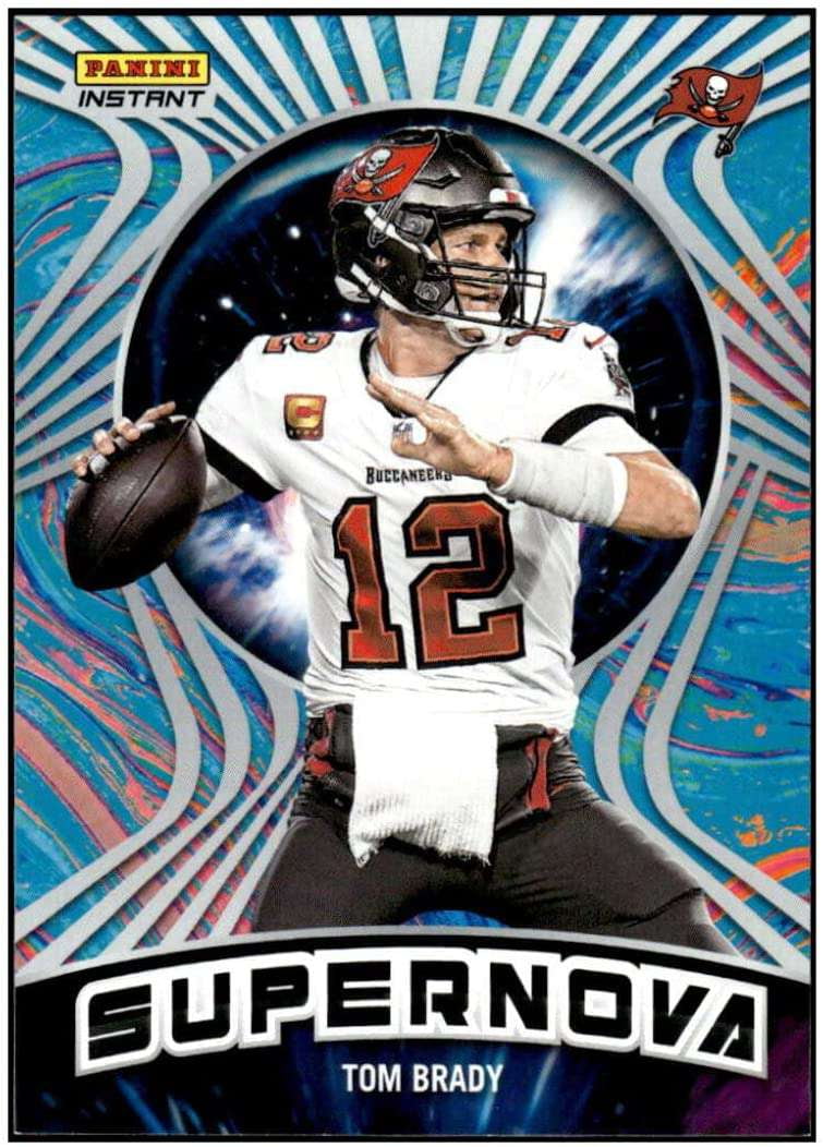 NFL 2022 Instant Supernova Football Tom Brady Trading Card S-22 (Panini ...