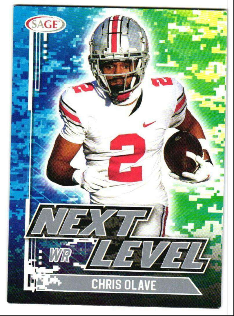 NFL 2022 Next Level Chris Olave Silver Trading Card #69 (Rookie Card) (Sage Collectibles ...