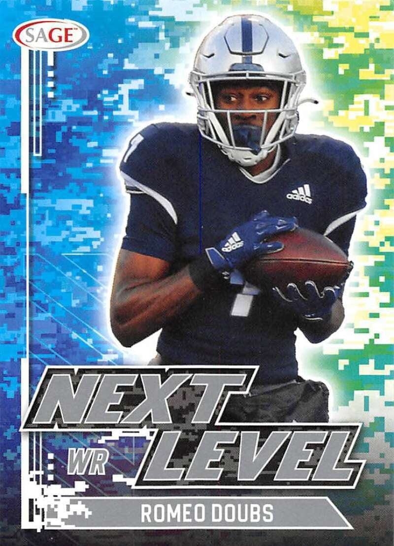 NFL 2022 Next Level Romeo Doubs Silver Trading Card #67 (Rookie Card ...