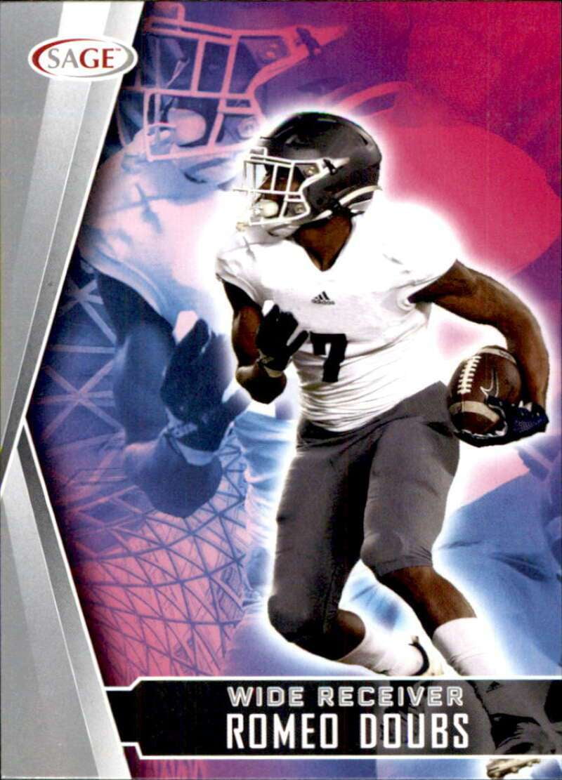 NFL 2022 Sage Football Romeo Doubs Trading Card #47 (Rookie Card) (Sage ...
