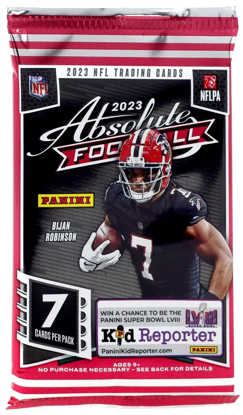 NFL 2023 Absolute Football Trading Card MEGA BOX Pack - Walmart.com