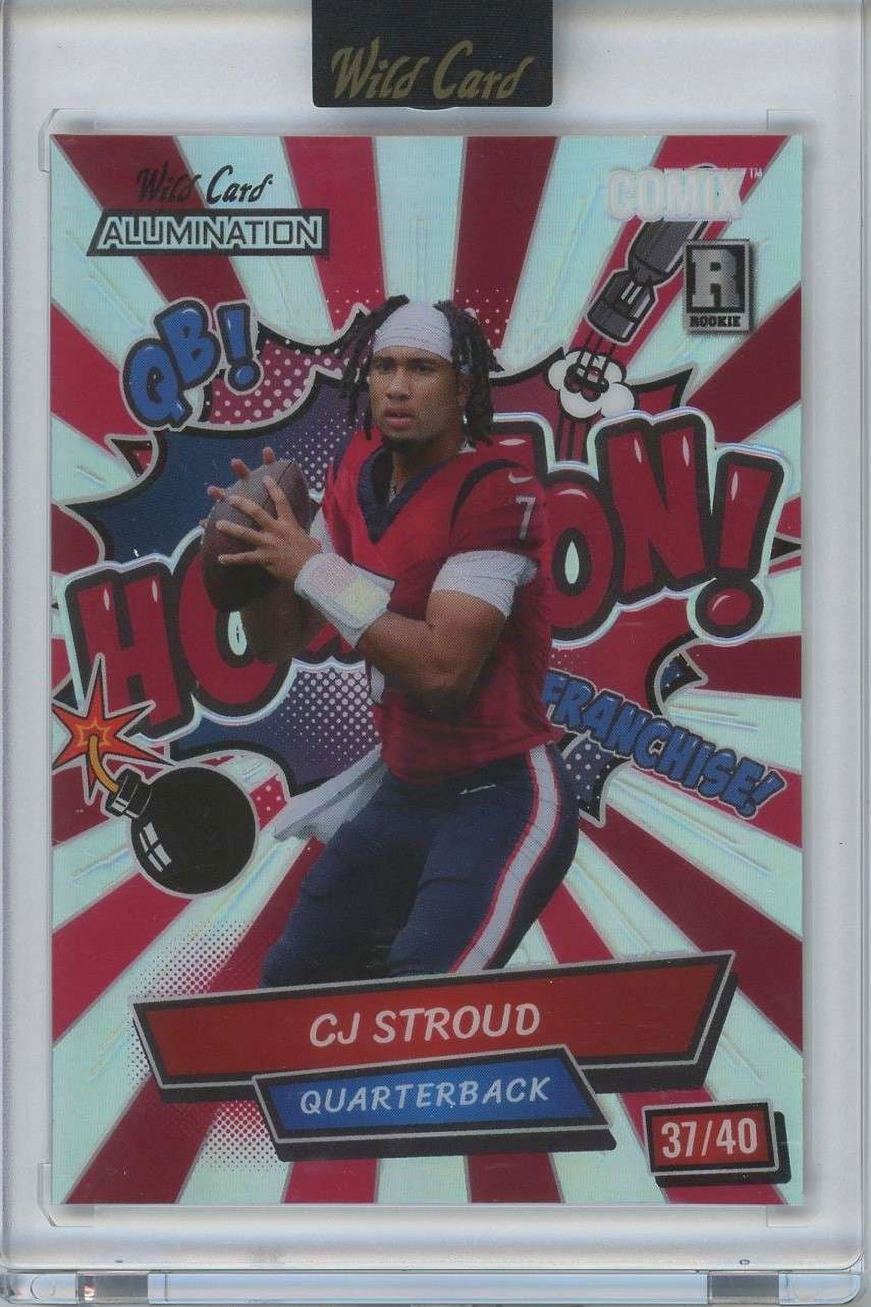 NFL 2023 Alumination Comix Houston 37/40 CJ Stroud AC-CS (Rookie ...
