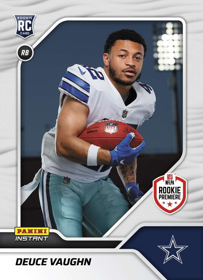NFL 2023 Instant RPS First Look Football Deuce Vaughn #40 (Rookie Card ...