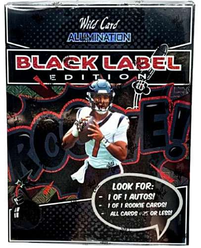 NFL 2023 Wild Card Alumination CJ Stroud Rookie Black Label Trading ...