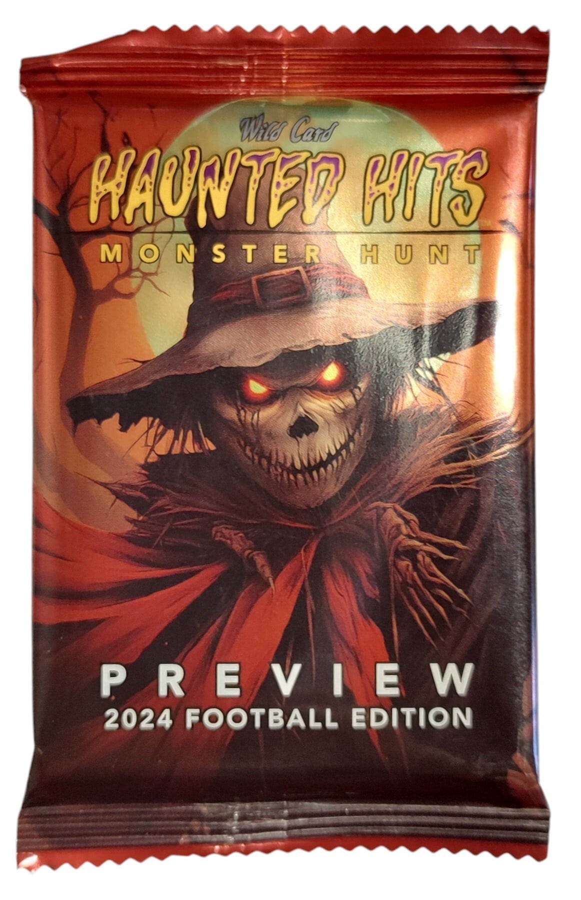Wild Card NFL 2024 Haunted Hits Football Trading Card Hobby Pack ...