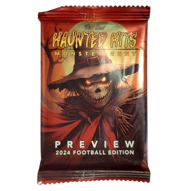 NFL 2024 Haunted Hits Football Trading Card HOBBY Pack - Walmart.com