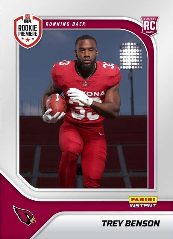 NFL 2024 Instant RPS First Look Football Trey Benson RPSFL-29 (Rookie ...