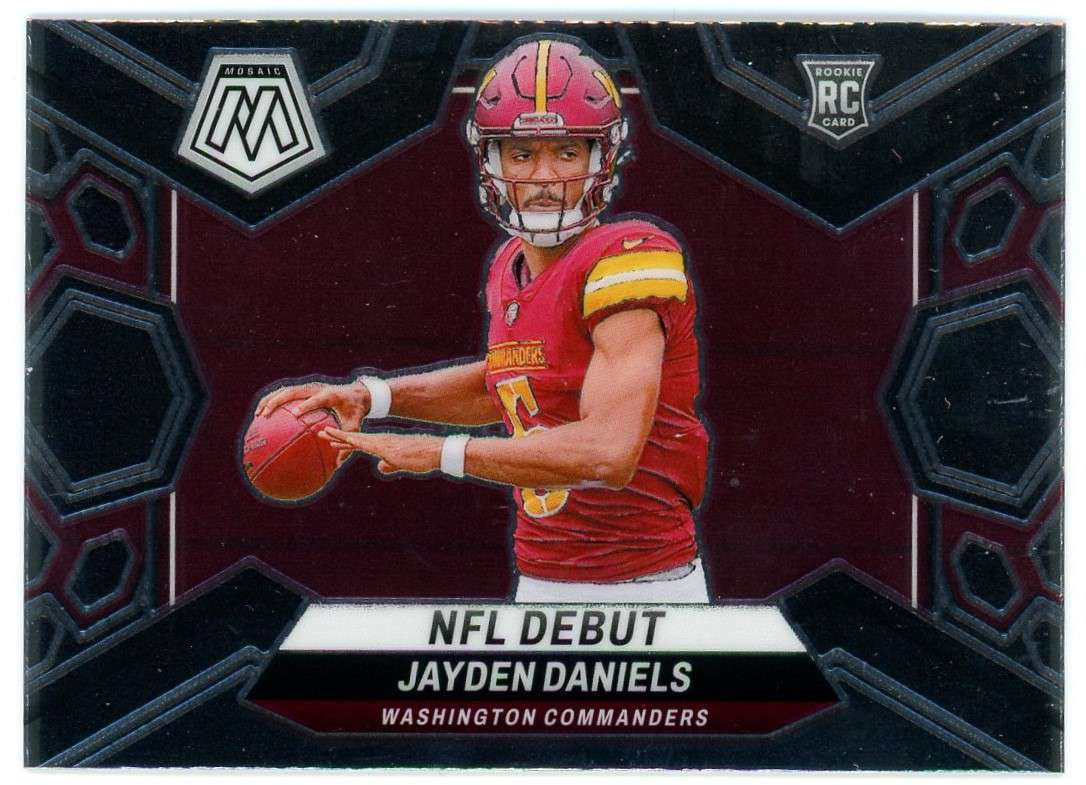 NFL 2024 Panini Mosaic Football Debut Jayden Daniels #272 (Rookie ...