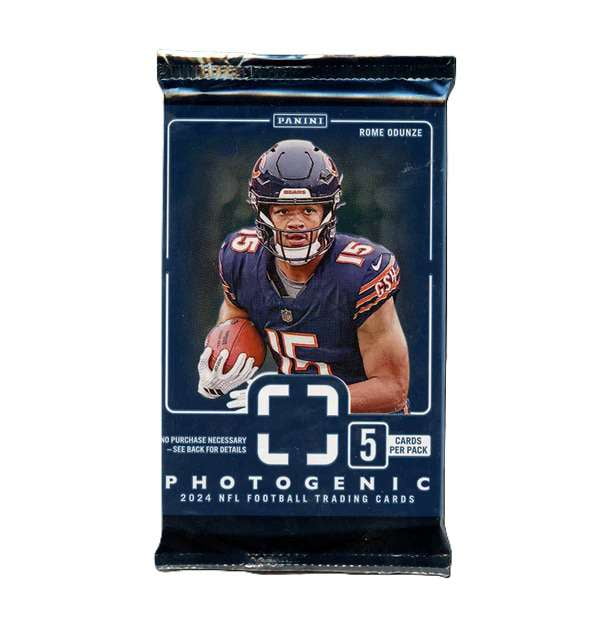 NFL 2024 Photogenic Football 2024 Photogenic Football (5 Cards per Pack ...