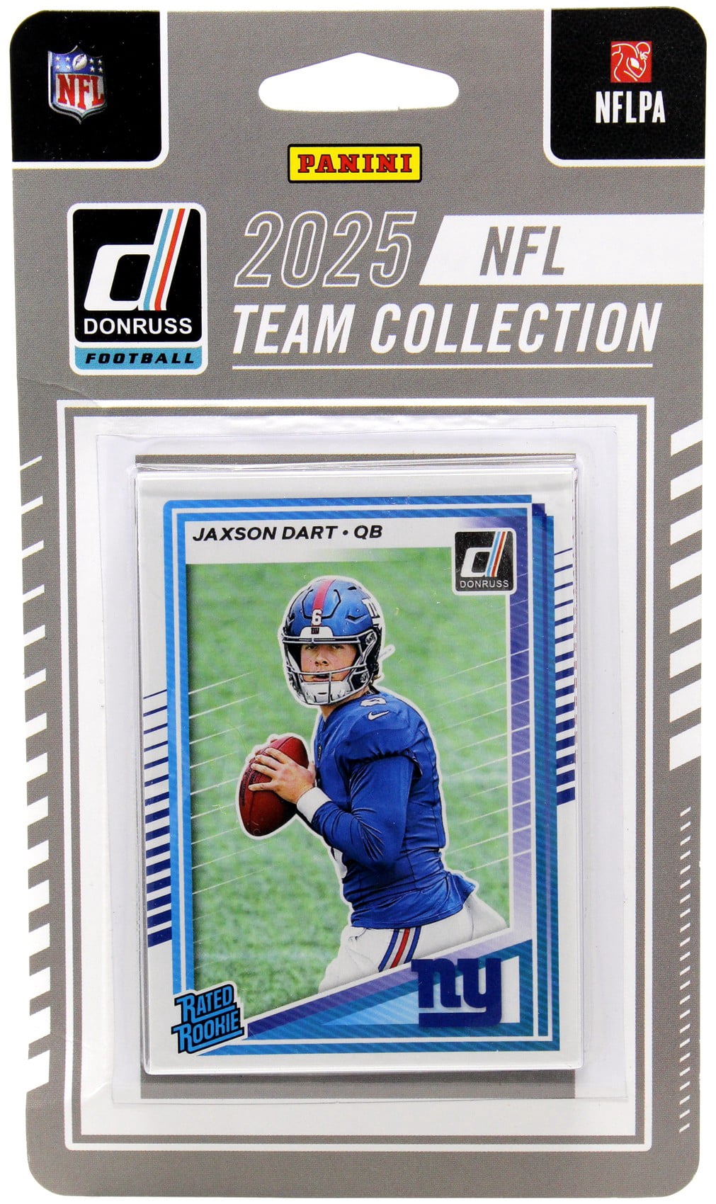 NFL 2025 Donruss Football New York Giants Trading Card Team Set (14 ...