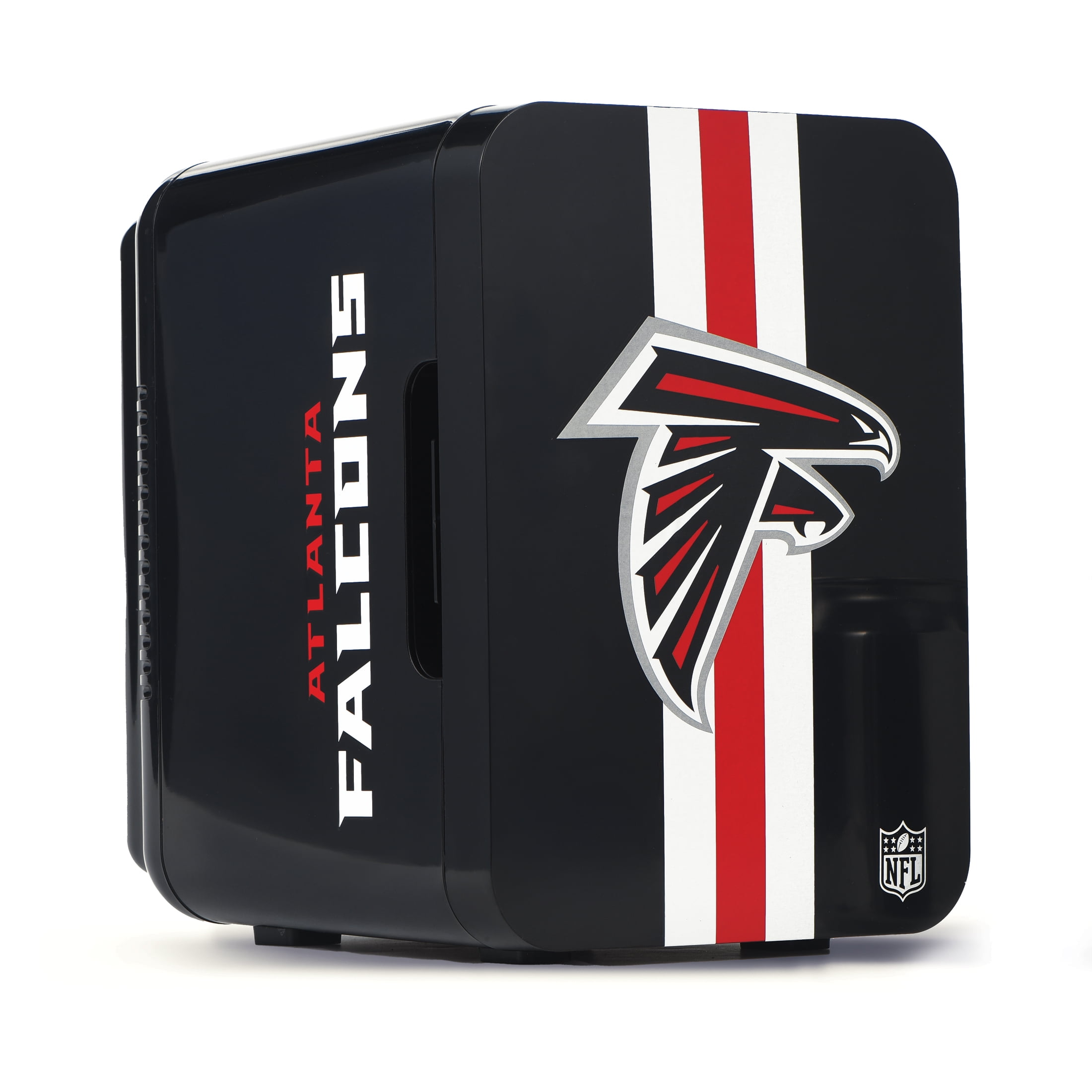 NFL Atlanta Falcons Mini Fridge, Black, 4L, 6 Cans - Walmart.com
