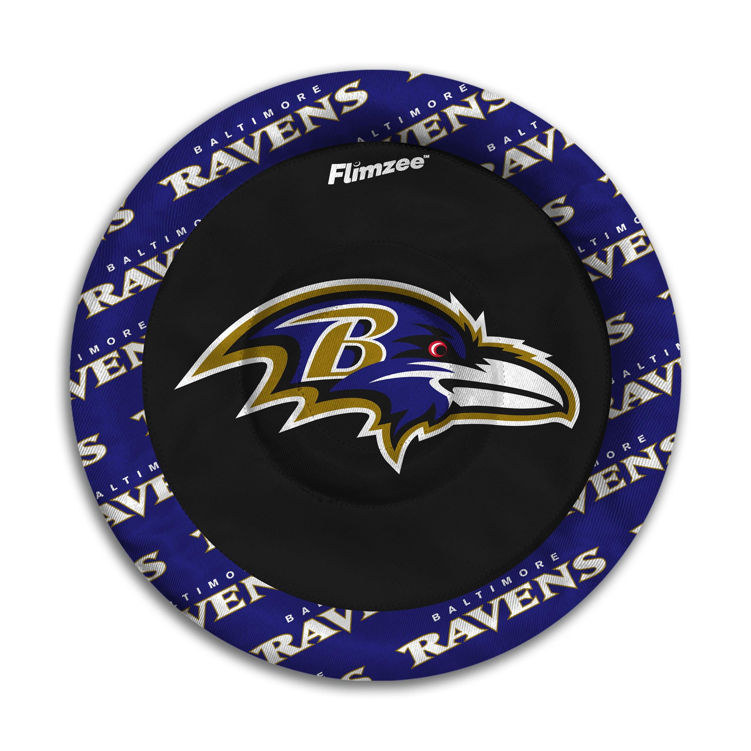 NFL Baltimore Ravens Flimzee Bean-Bag Flying Disc YouTheFan - Walmart.com