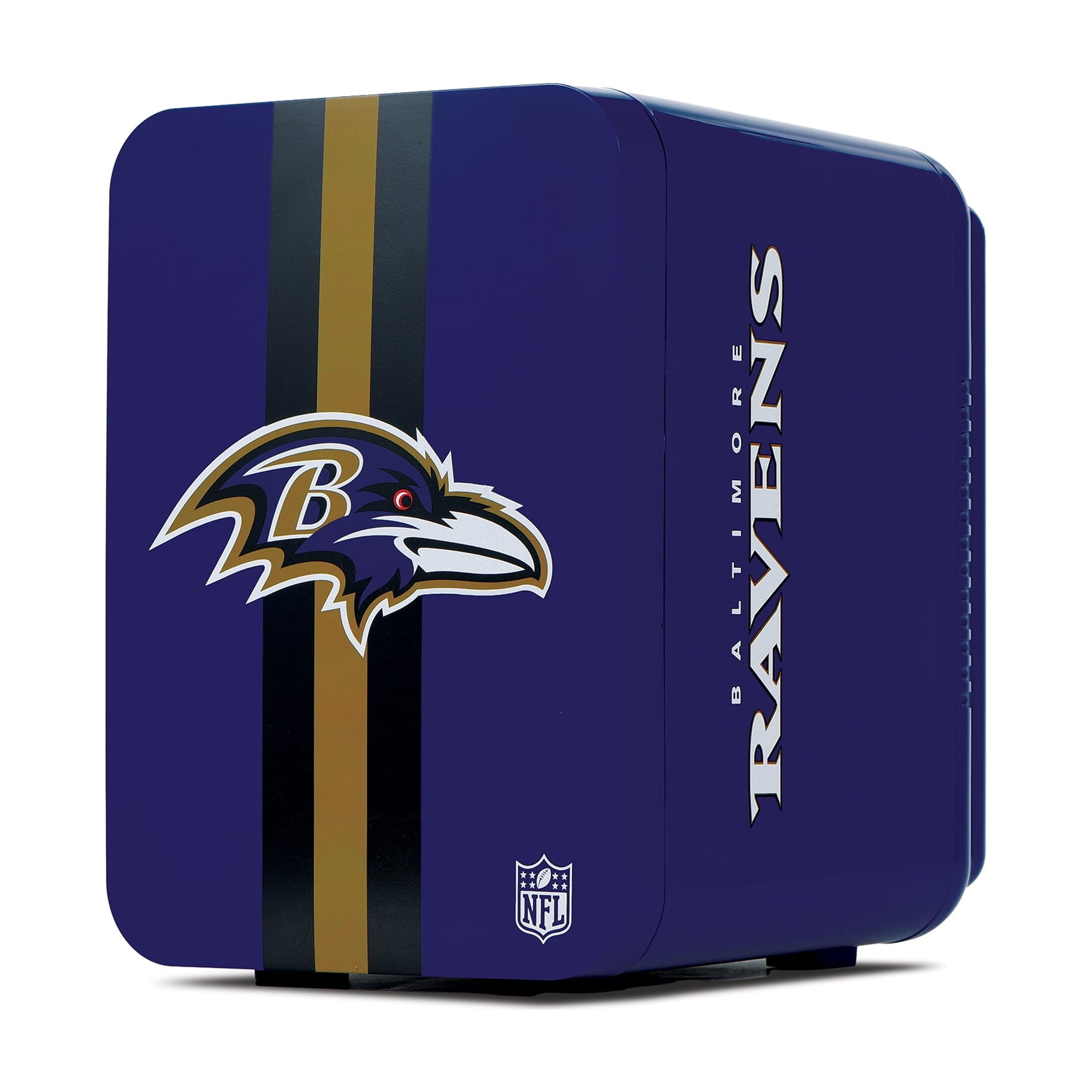 NFL Baltimore Ravens Mini Fridge, Purple, 4L, 6 Cans - Walmart.com