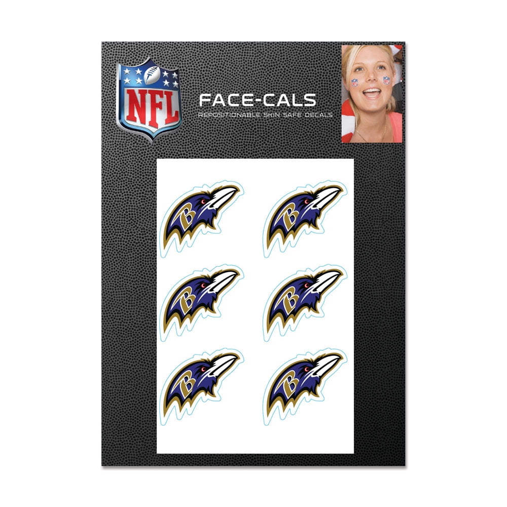 NFL Baltimore Ravens Prime 3" x 5" Mini Face Cal - Walmart.com