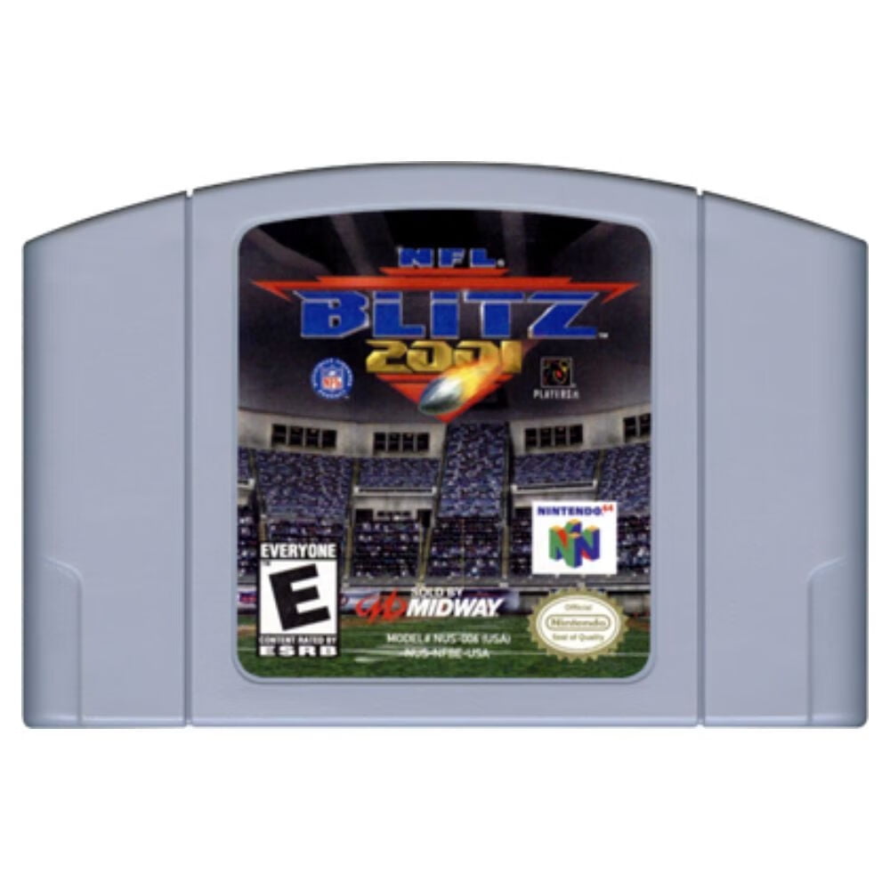 NFL Blitz 2001 N64 Game Cartridges for N64 - Walmart.com