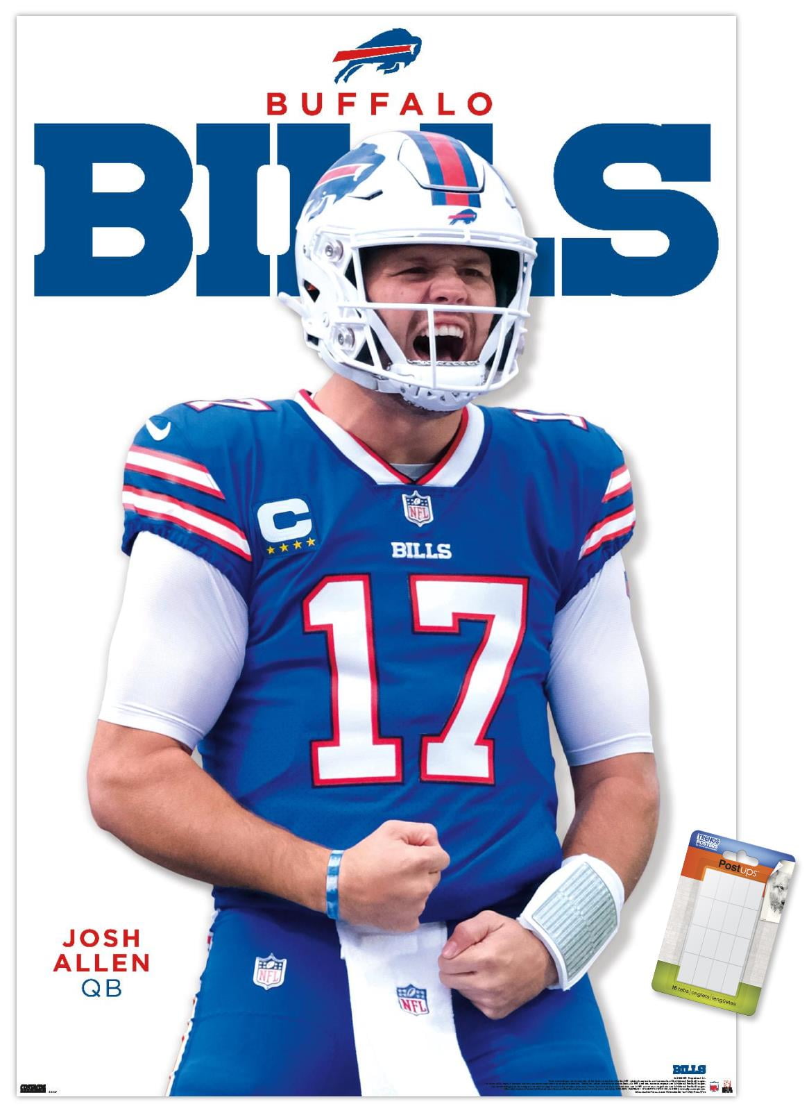 NFL Buffalo Bills - Josh Allen Feature Series 23 Wall Poster, 22.375" x ...