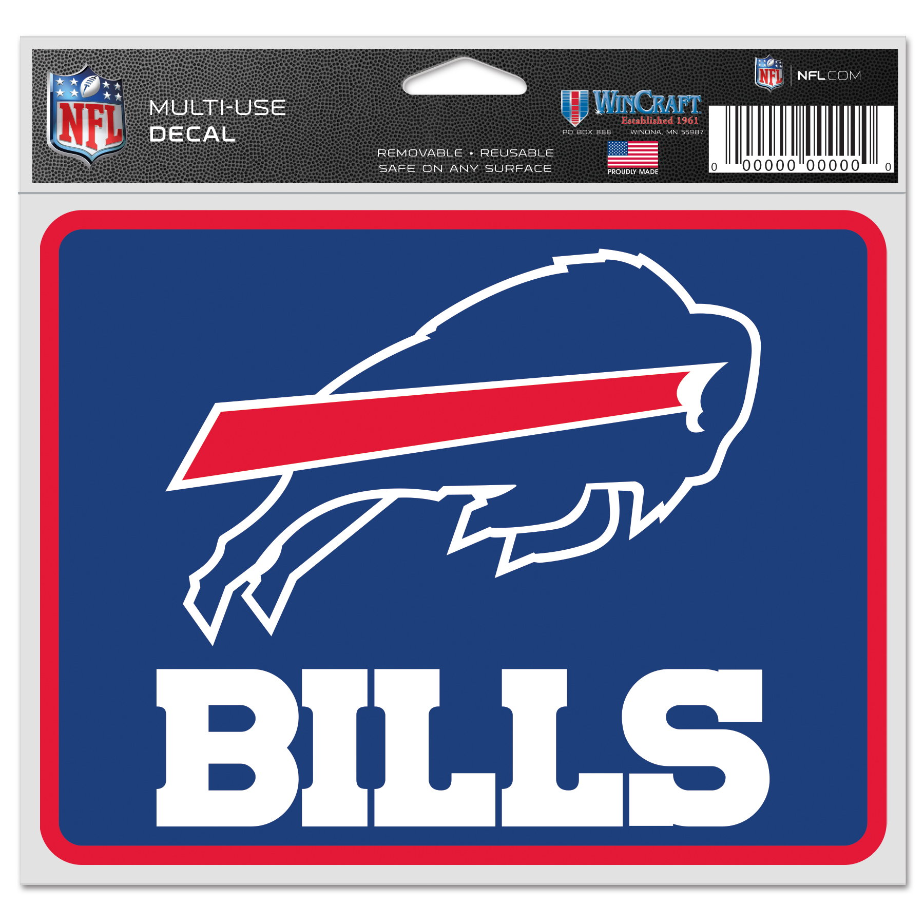 NFL Buffalo Bills Multi-Use Decal - Licensed Team Logo - Walmart.com