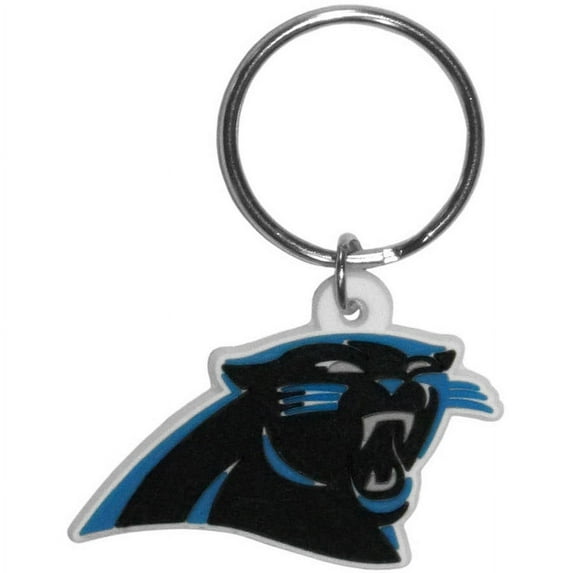 NFL Carolina Panthers Flex Laser Cut Rubber Keychain - Walmart.com