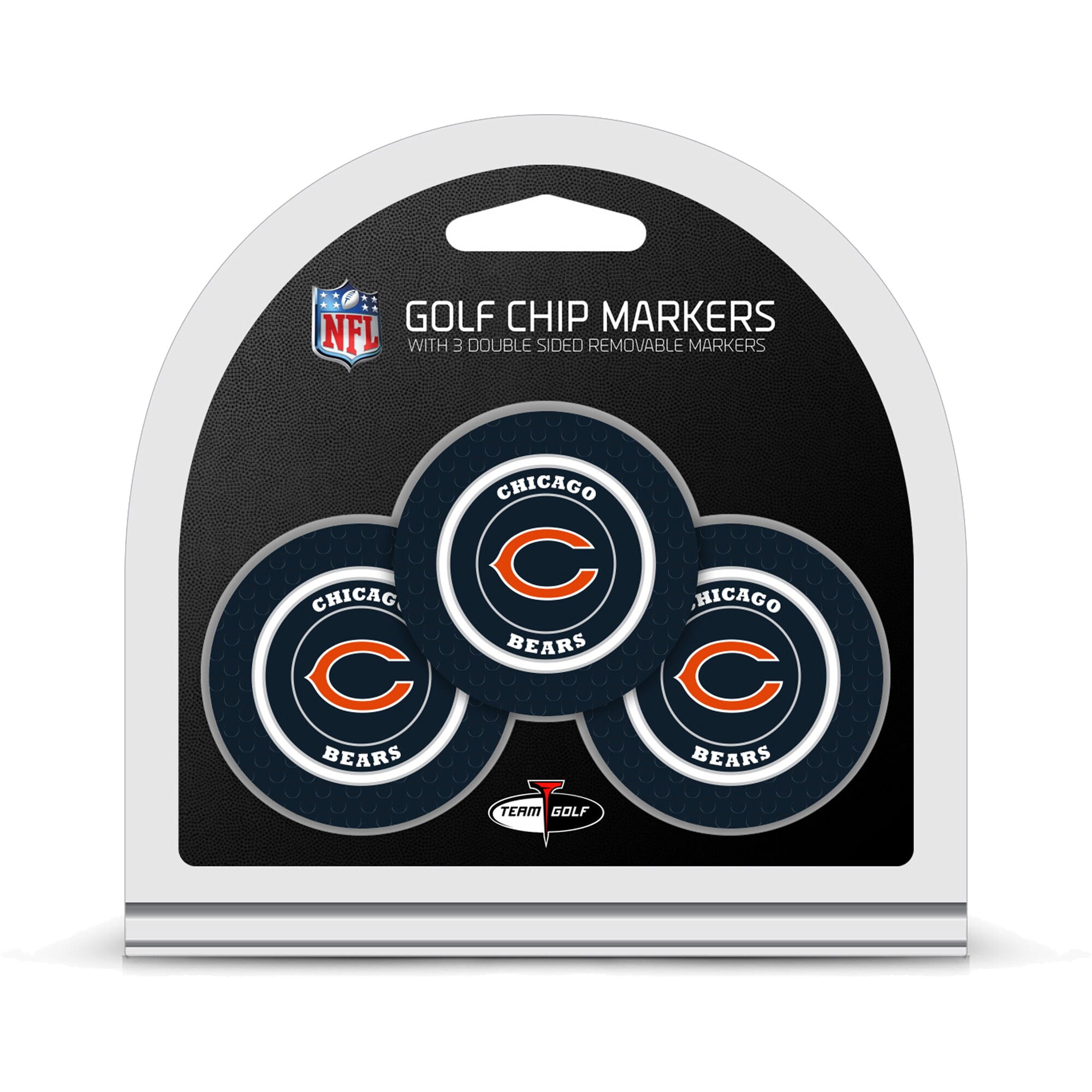 Chicago Bears Golf Chip 3-Pack Set - Walmart.com