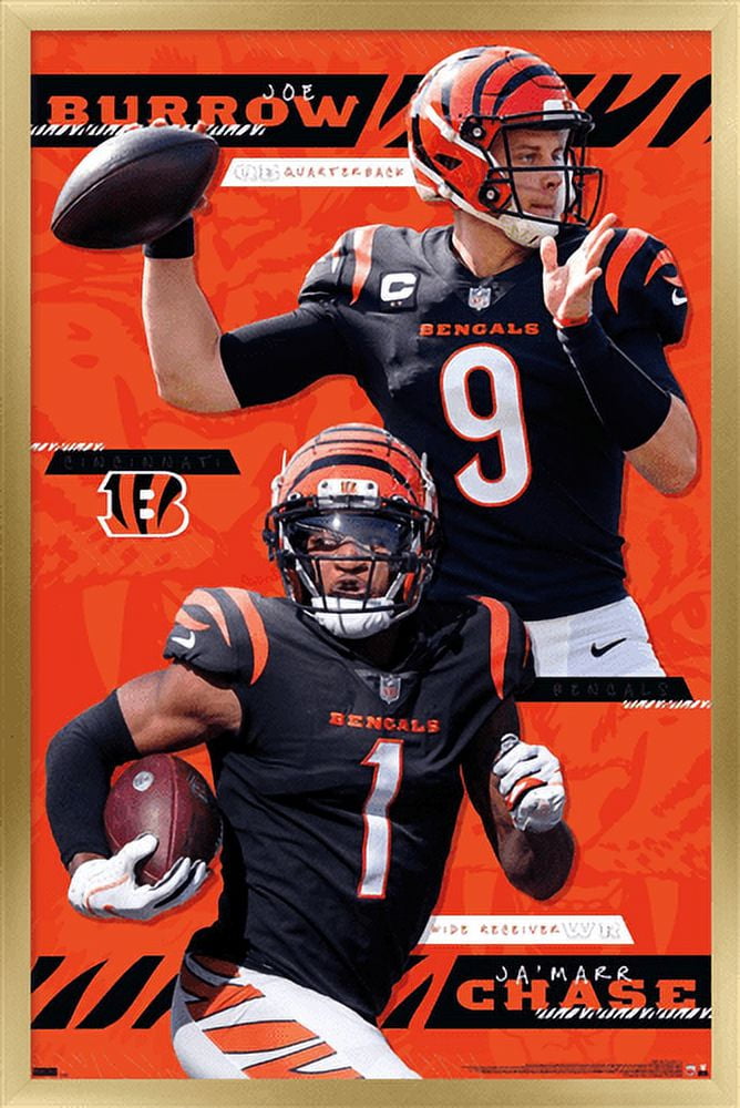 NFL Cincinnati Bengals - Dynamic Duo 21 Wall Poster, 14.725" x 22.375 ...