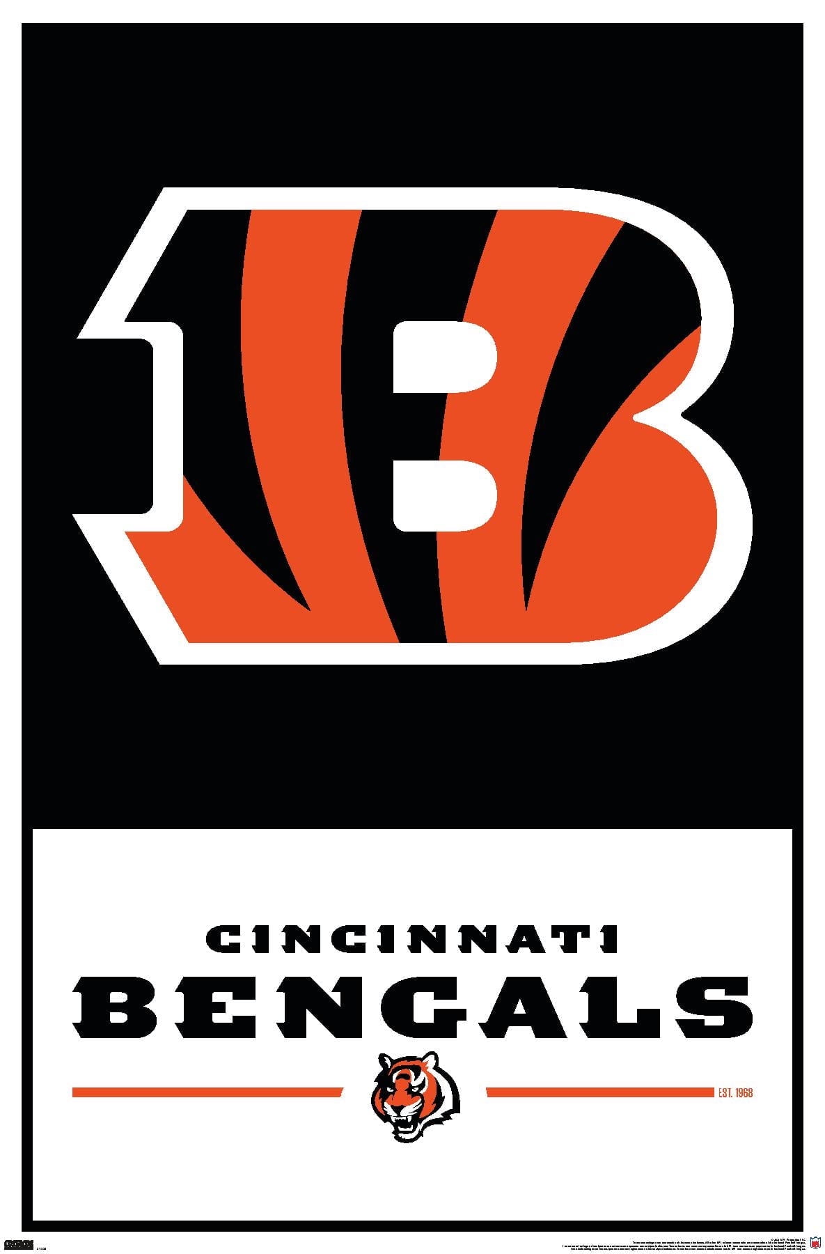 NFL Cincinnati Bengals - Logo 21 - Walmart.com