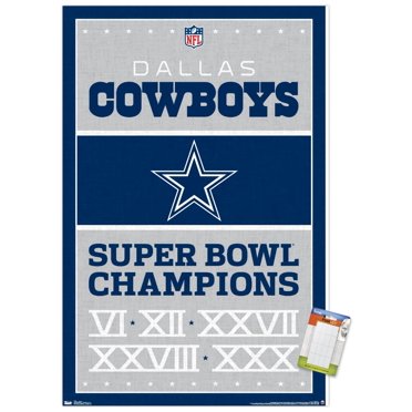 NFL Dallas Cowboys - Dak Prescott 22 Wall Poster, 22.375" x 34 ...