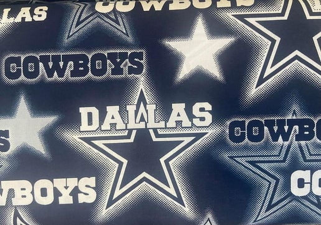 NFL Dallas Cowboys Large Print Cotton 70330 Cotton Fabric by the Yard ...