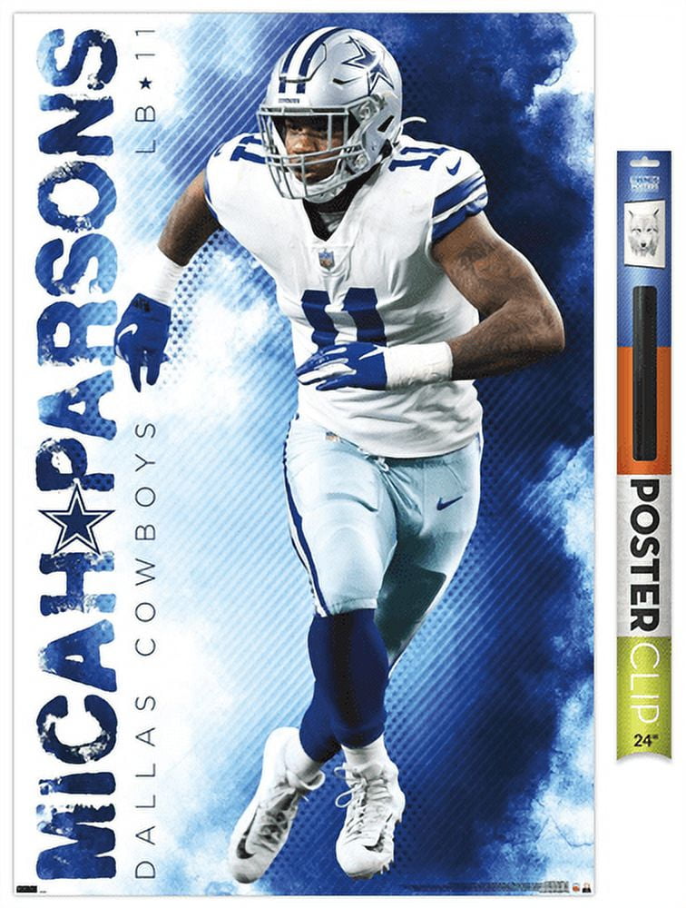 NFL Dallas Cowboys - Micah Parsons 22 Wall Poster, 22.375" x 34 ...