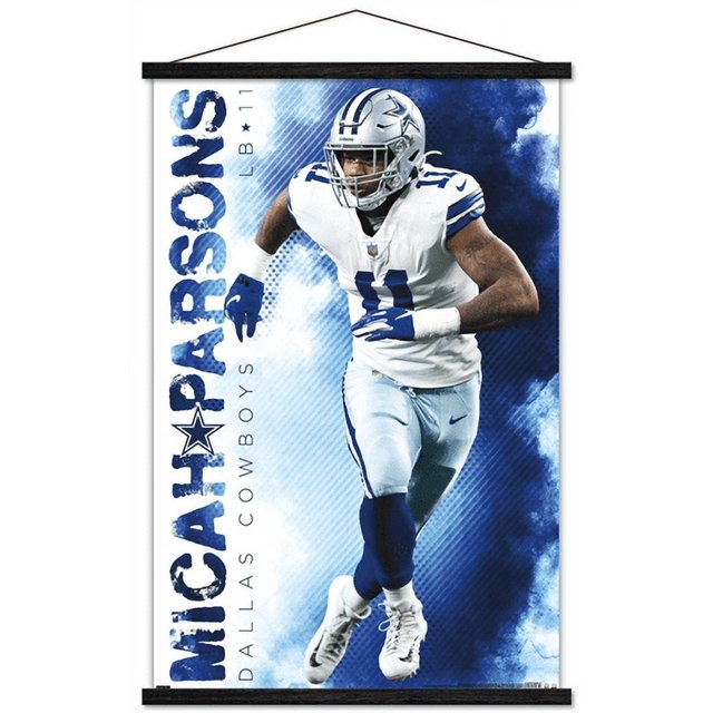 NFL Dallas Cowboys - Micah Parsons 22 Wall Poster with Magnetic Frame ...