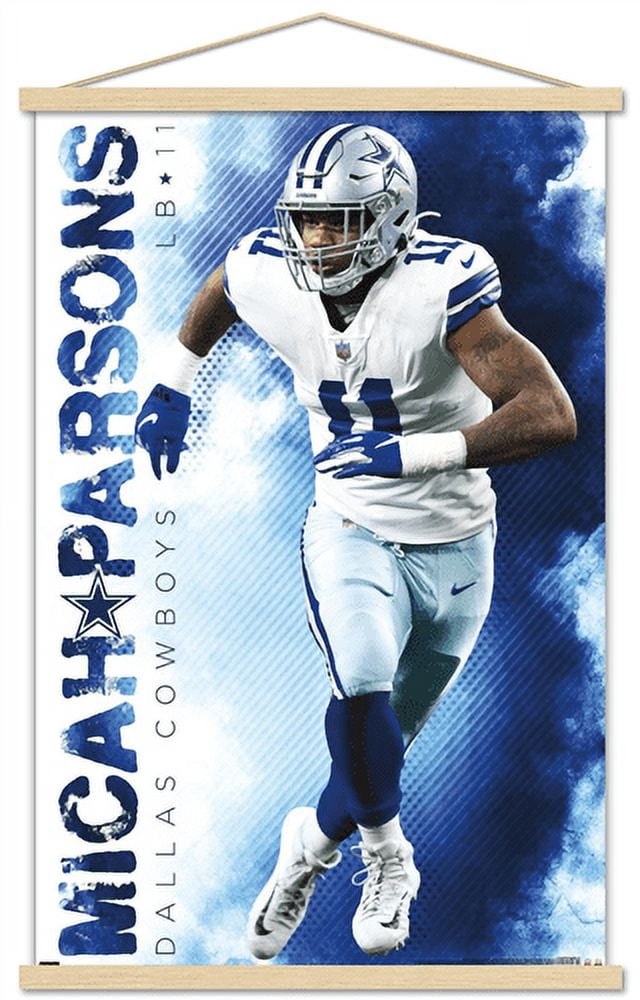 NFL Dallas Cowboys - Micah Parsons 22 Wall Poster with Magnetic Frame ...