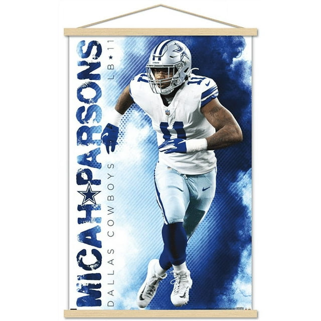 NFL Dallas Cowboys - Micah Parsons 22 Wall Poster with Magnetic Frame ...