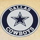 NFL - Dallas Cowboys Roundel Mat 27" diameter - Walmart.com