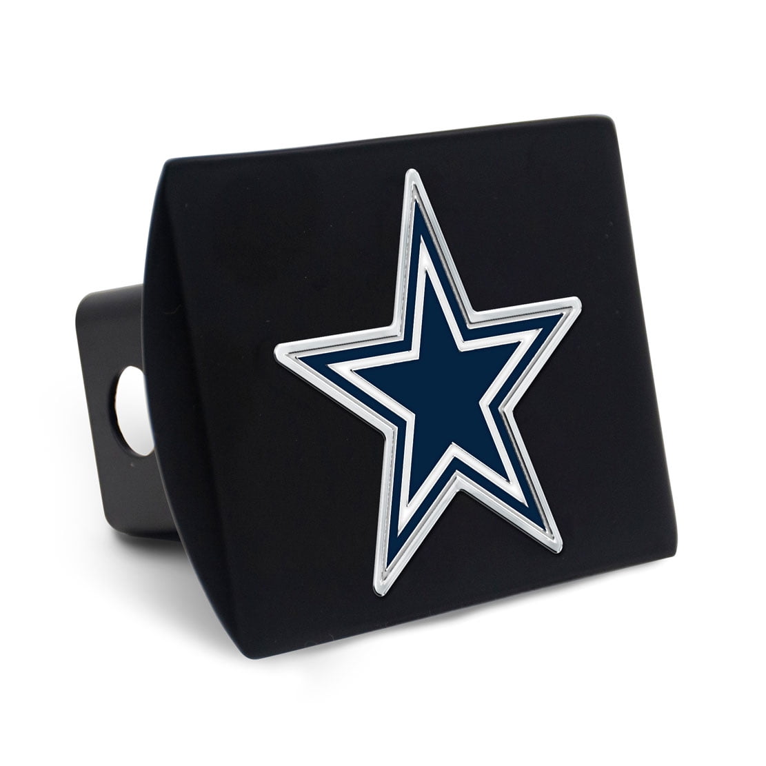 NFL Dallas Cowboys Team Enamel Black Hitch Cover - Walmart.com