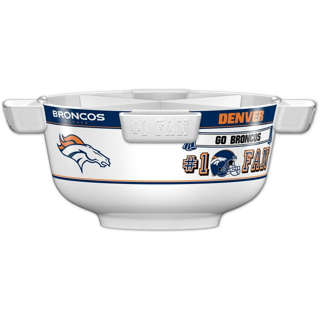NFL Denver Broncos Party Bowl Set - Walmart.com