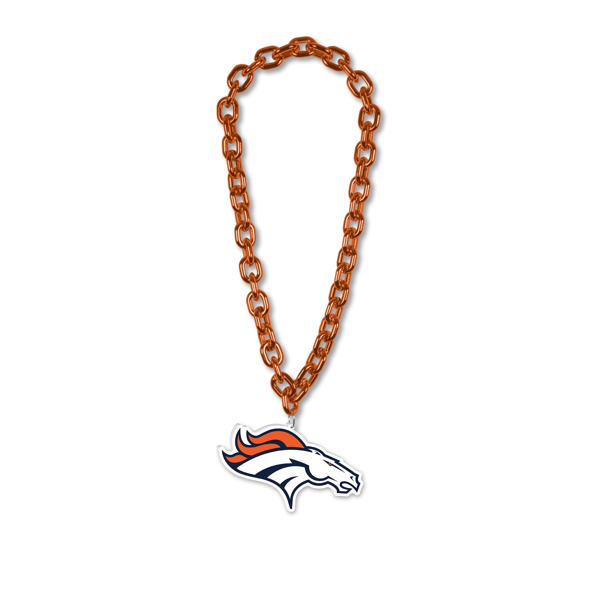 WinCraft NFL Denver Broncos Foam Logo Fan Chain Necklace - Walmart.com