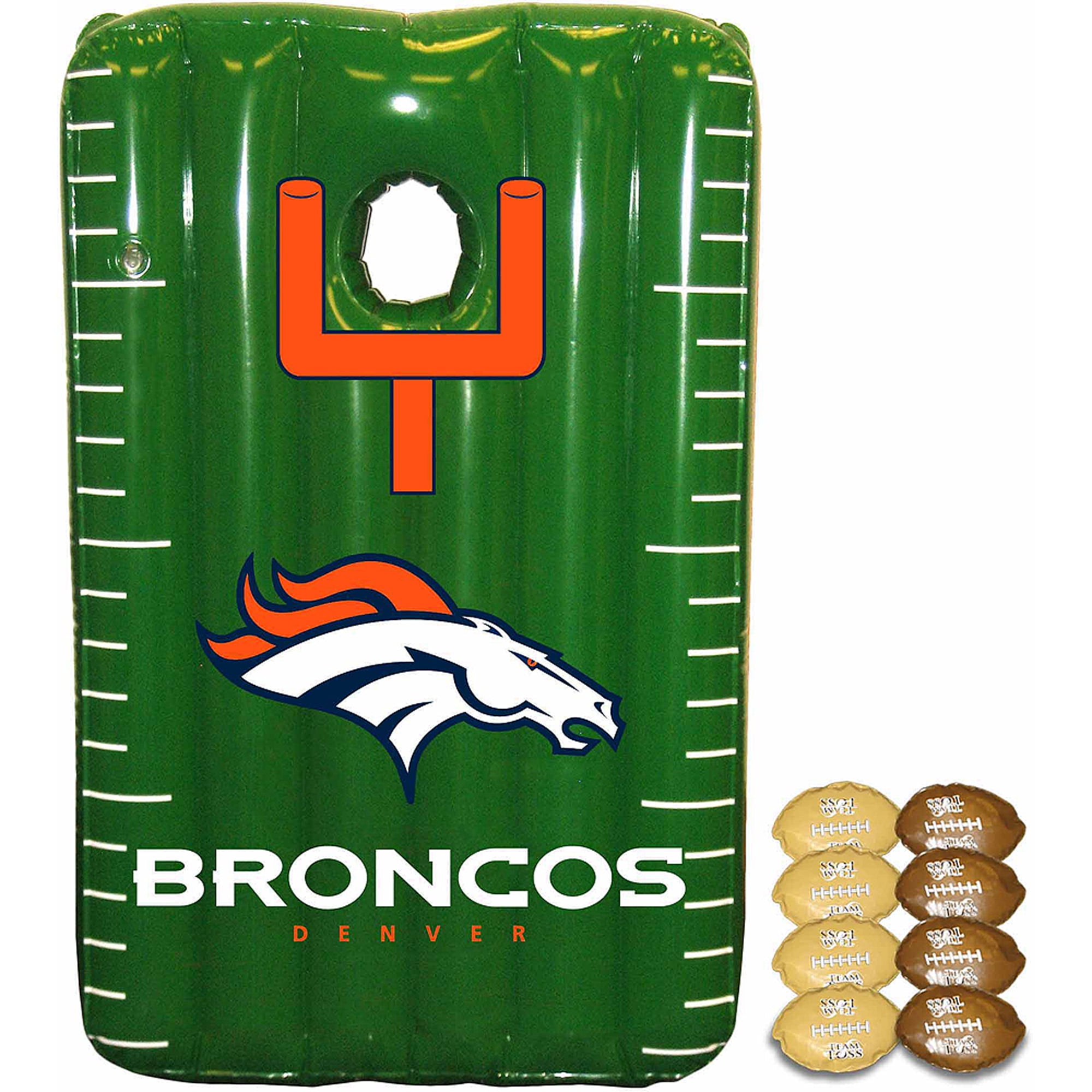 Fremont Die NFL Denver Broncos Inflatable Vinyl Cornhole Game for Kids ...