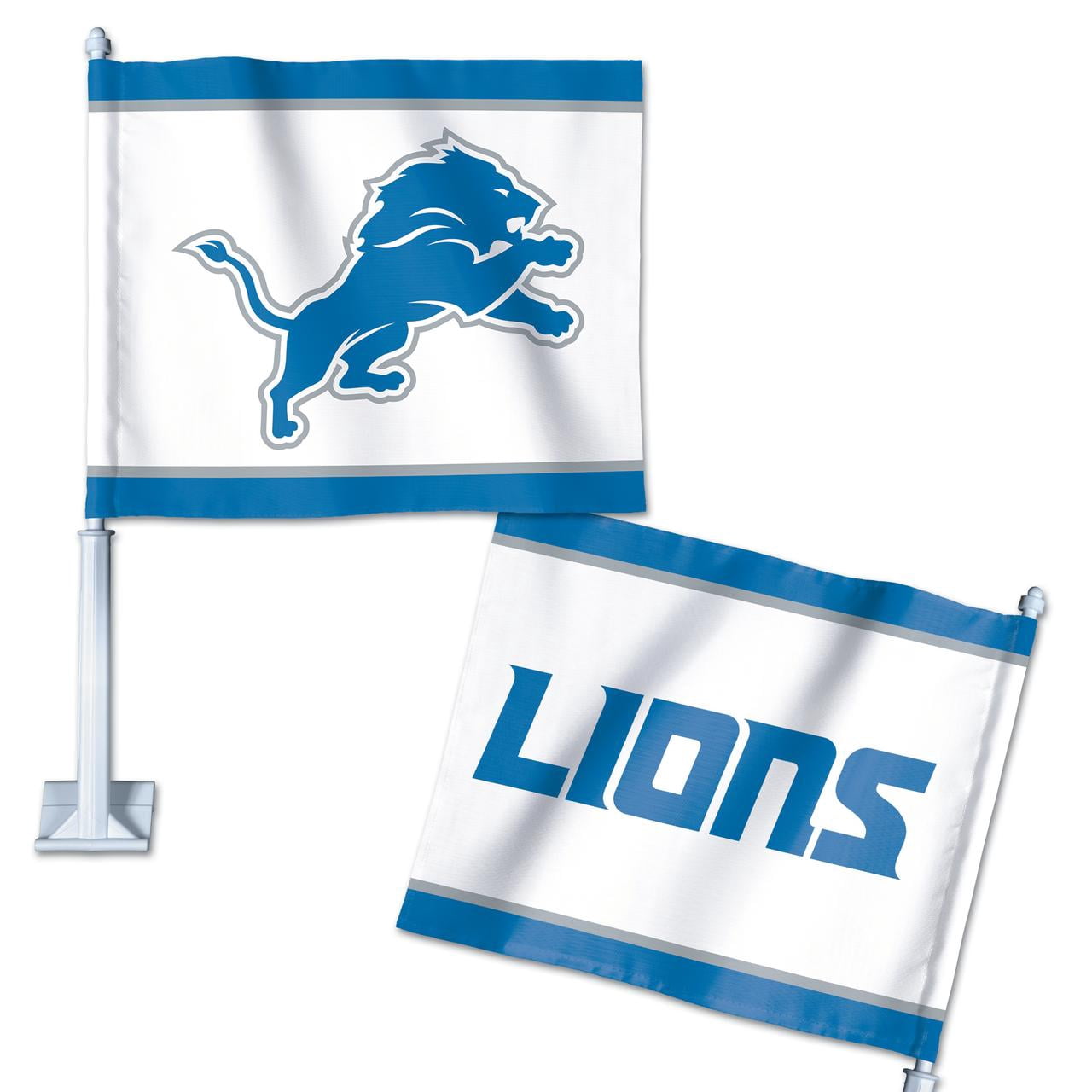 NFL Detroit Lions Away Car Flag - Walmart.com