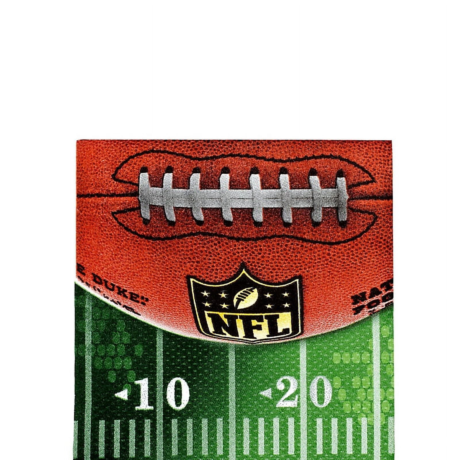NFL Drive Football Party 10in Square Paper Beverage Napkins, 16 CT ...