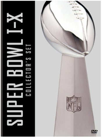 NFL Films: Super Bowl Collections - Super Bowl I-X [DVD] [Region 1] NEW ...