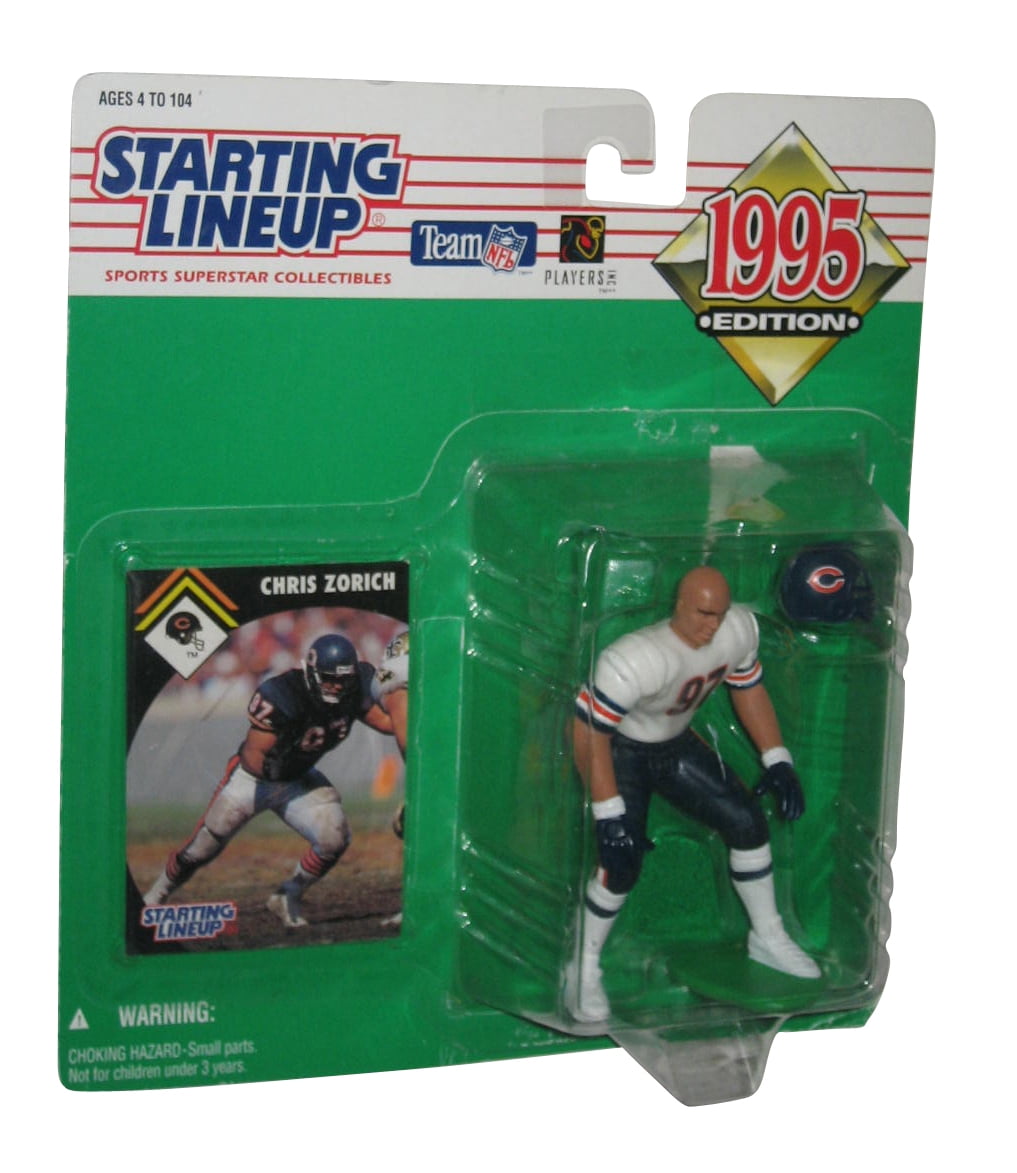 NFL Football Chris Zorich (1995) Starting Lineup Kenner Figure ...