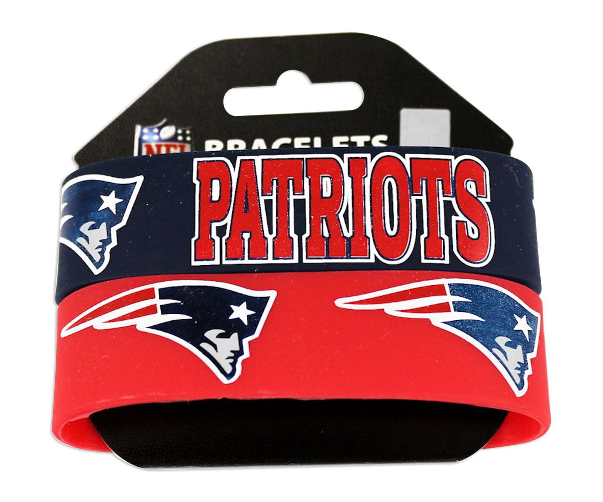 NFL Football Silicone Rubber Wrist Band Two Bracelets Choose Your Team ...